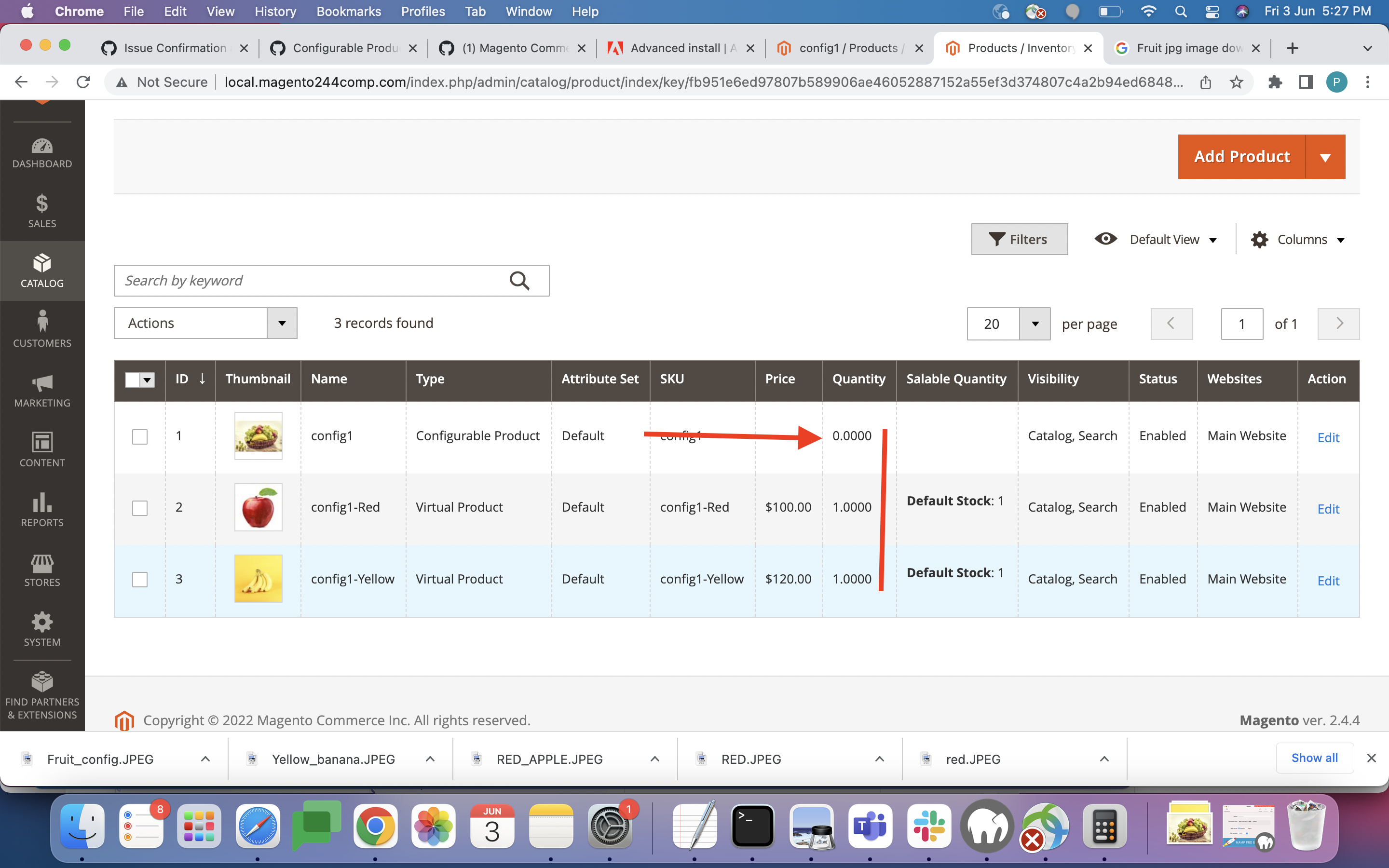 Configurable Product still OOS In case the variants is In stock · Issue #35494 · magento ...