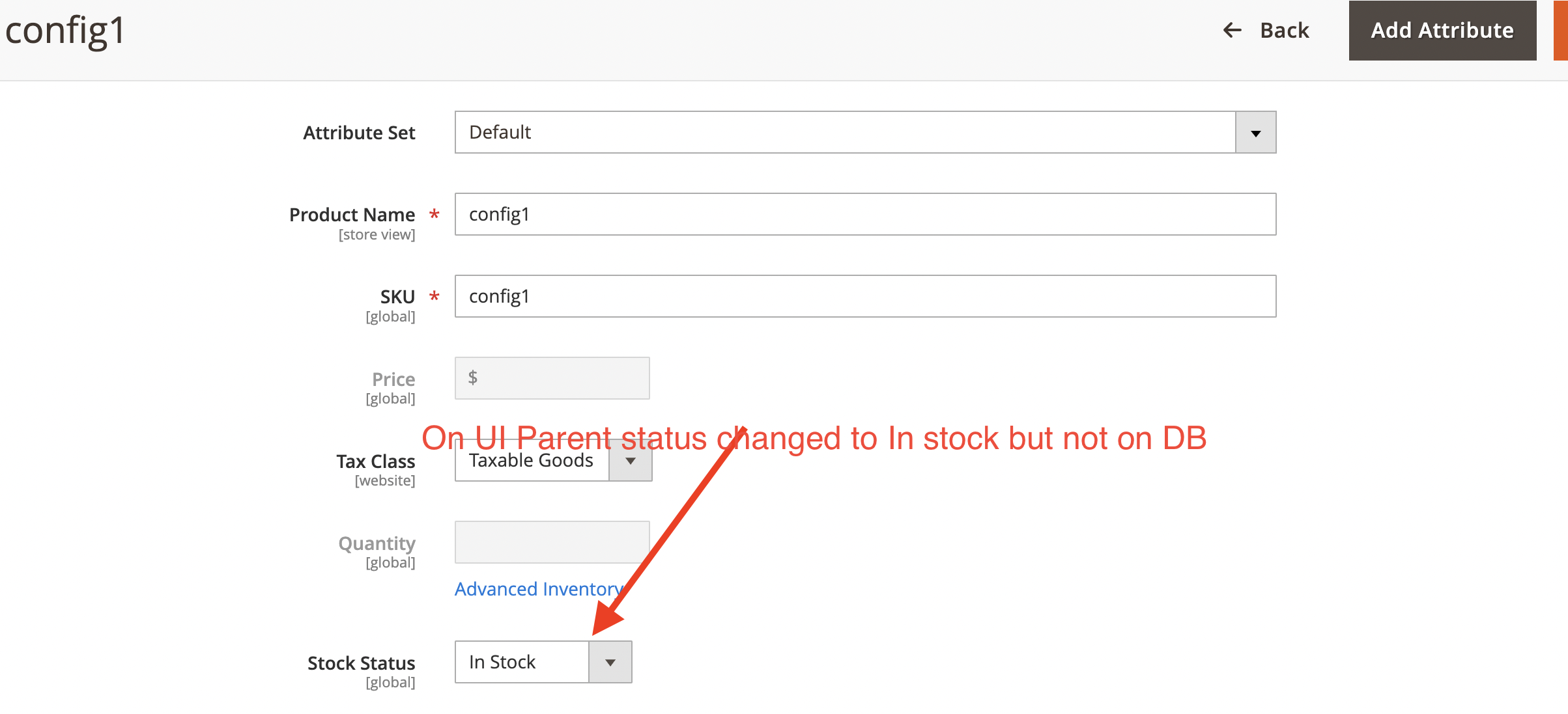 Configurable Product still OOS In case the variants is In stock · Issue #35494 · magento ...