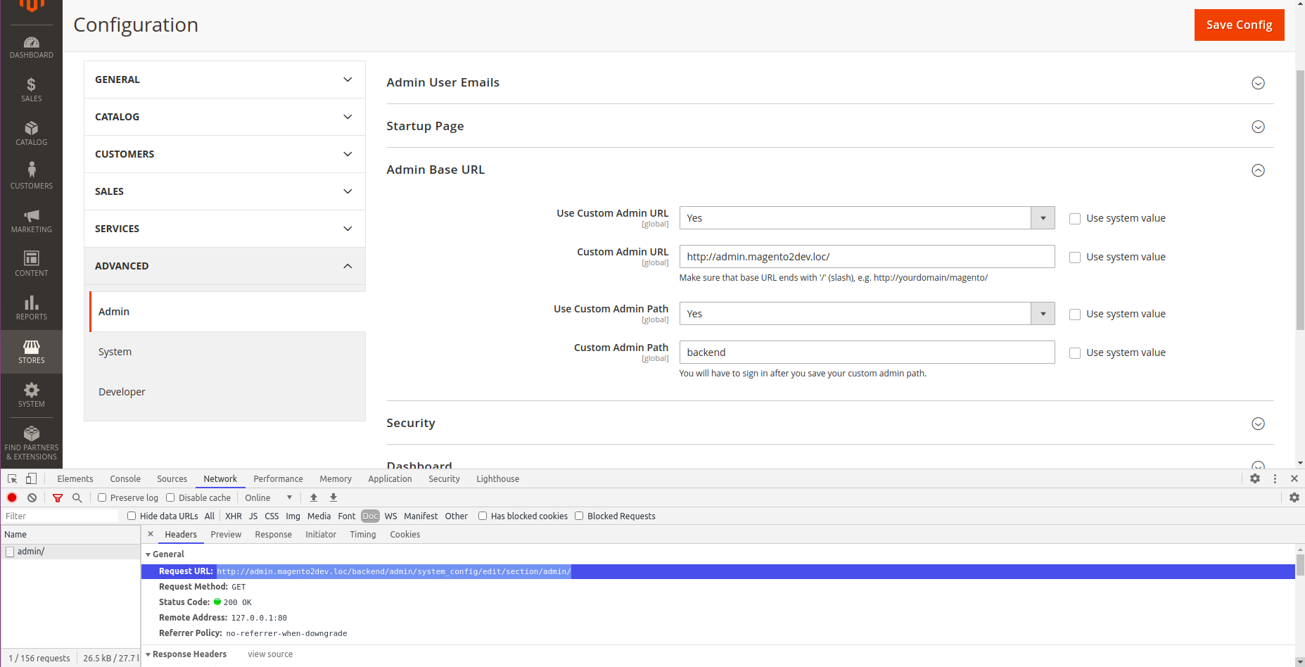 Fatal error when using Custom Admin URL · Issue #28804 · magento/magento2 · GitHub