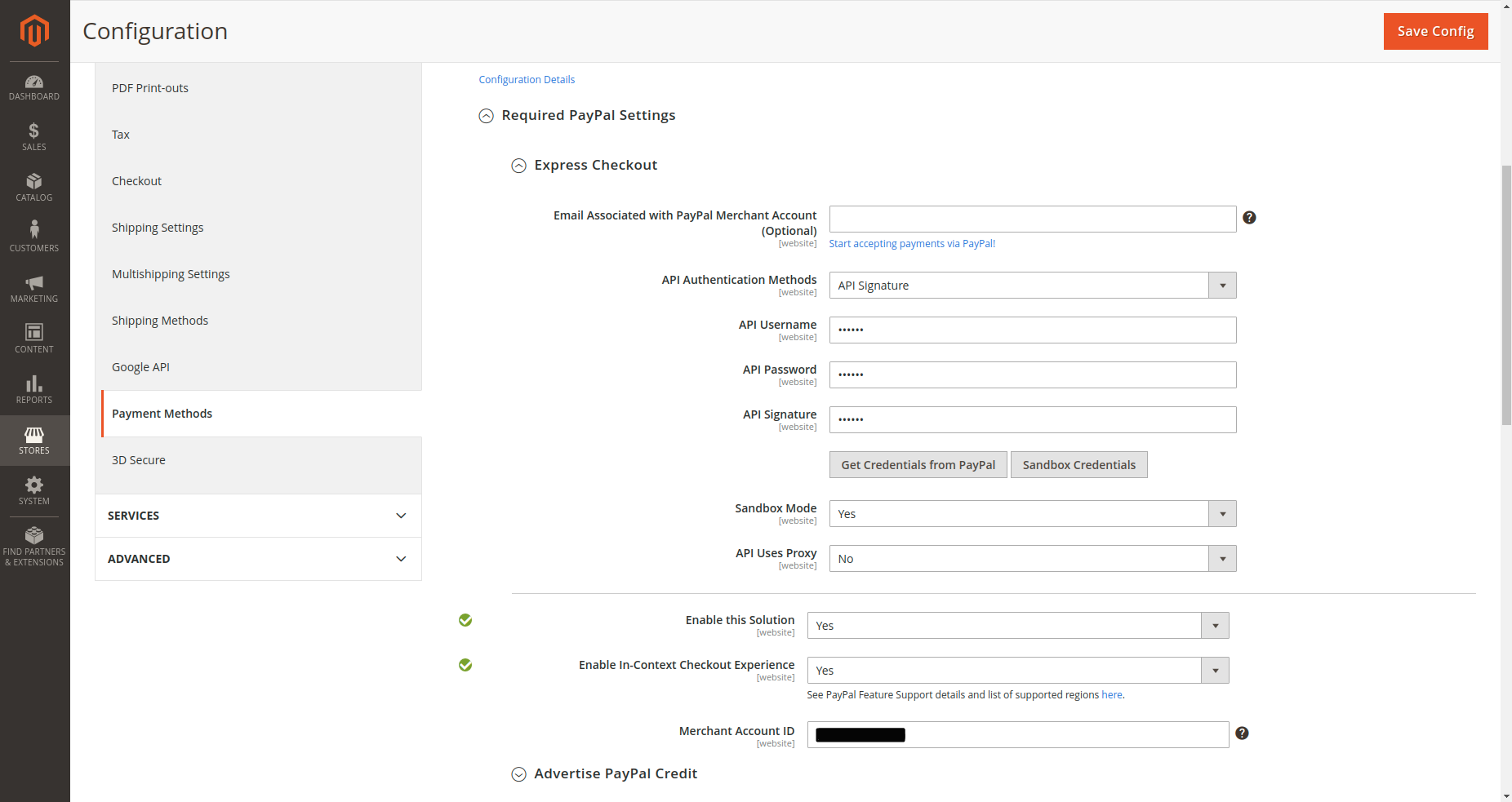 Error Auth Api invalid client id Paypal · Issue #25887 · magento/magento2 · GitHub