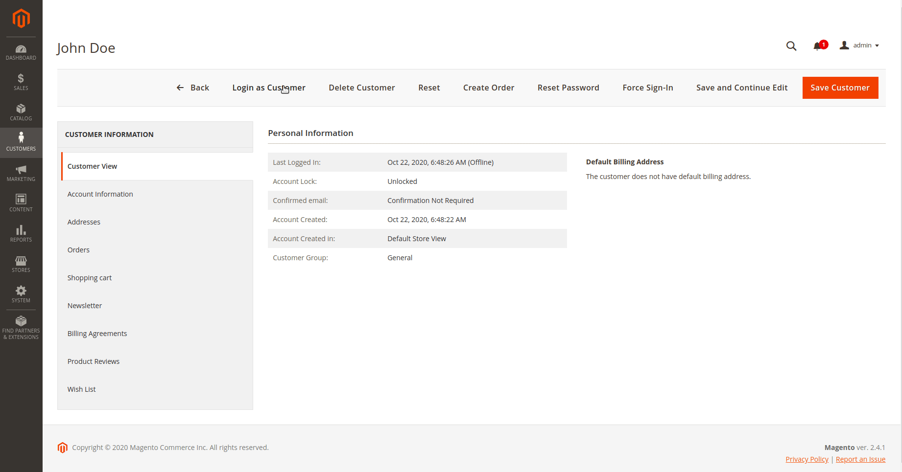 Login as Customer: Create a Opt-in/ Opt-out system setting · Issue ...