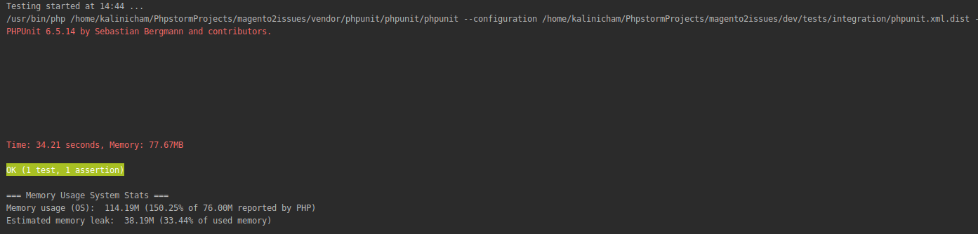 Cannot Run Phpunit In 233 Due To Mcrypt Deprecation · Issue 26380 · Magentomagento2 · Github 