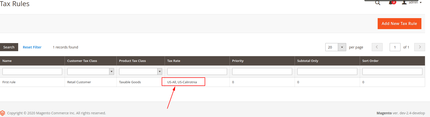 Region Based Tax is not Calculating Properly · Issue #14220 · magento/magento2 · GitHub