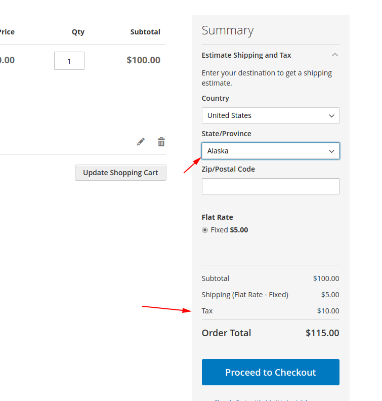 Region Based Tax is not Calculating Properly · Issue #14220 · magento/magento2 · GitHub