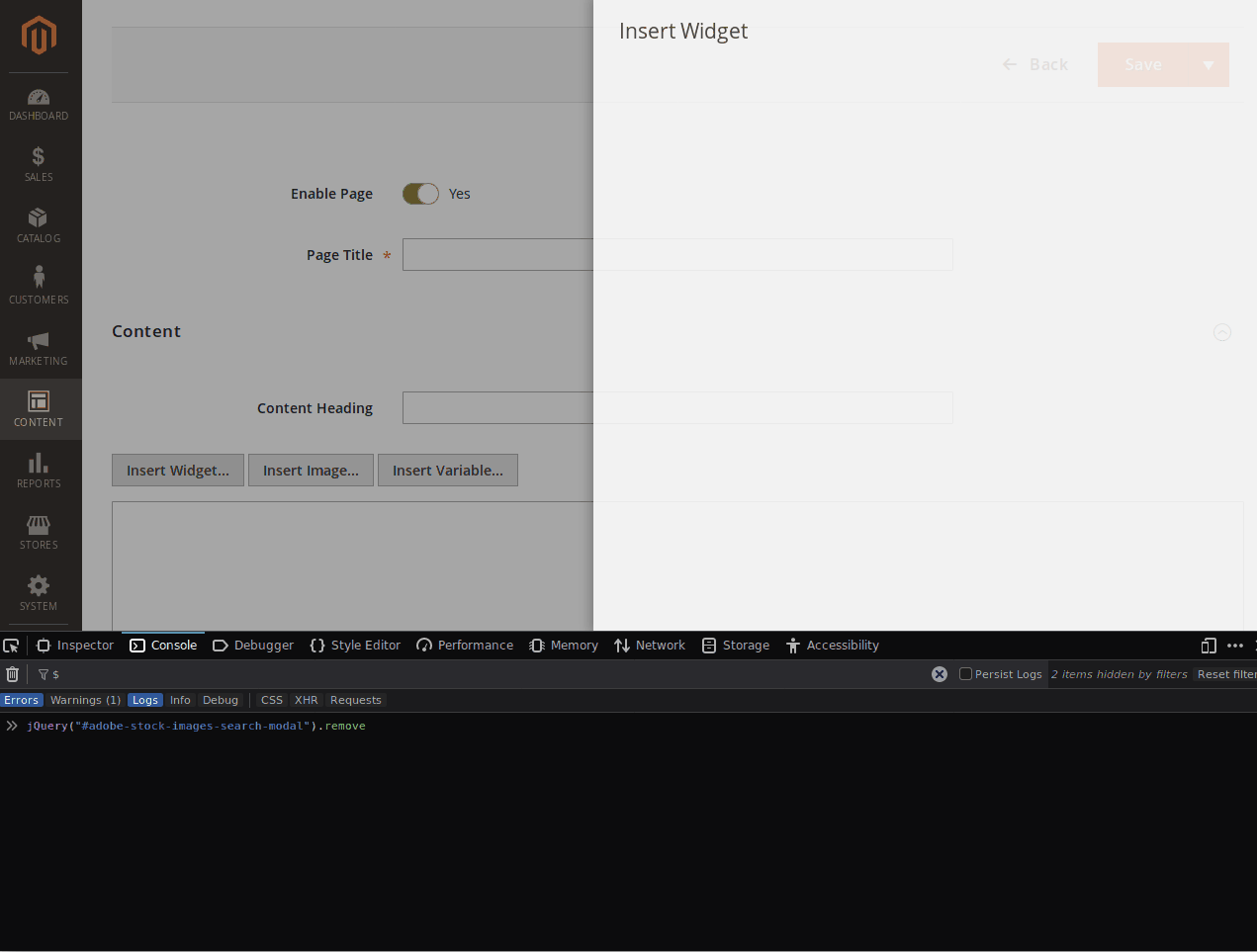Adobe stock modal not open second time · Issue #362 · magento/adobe-stock-integration · GitHub