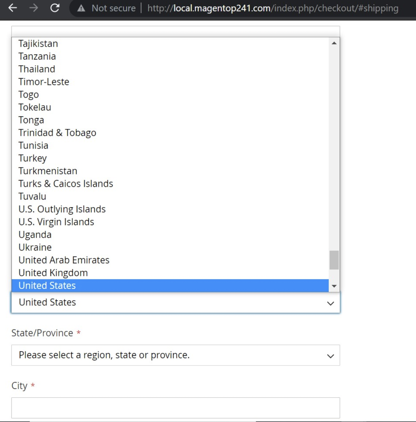 The List Of Allowed Countries In Checkout Per Store Wont Update · Issue 33343 · Magento