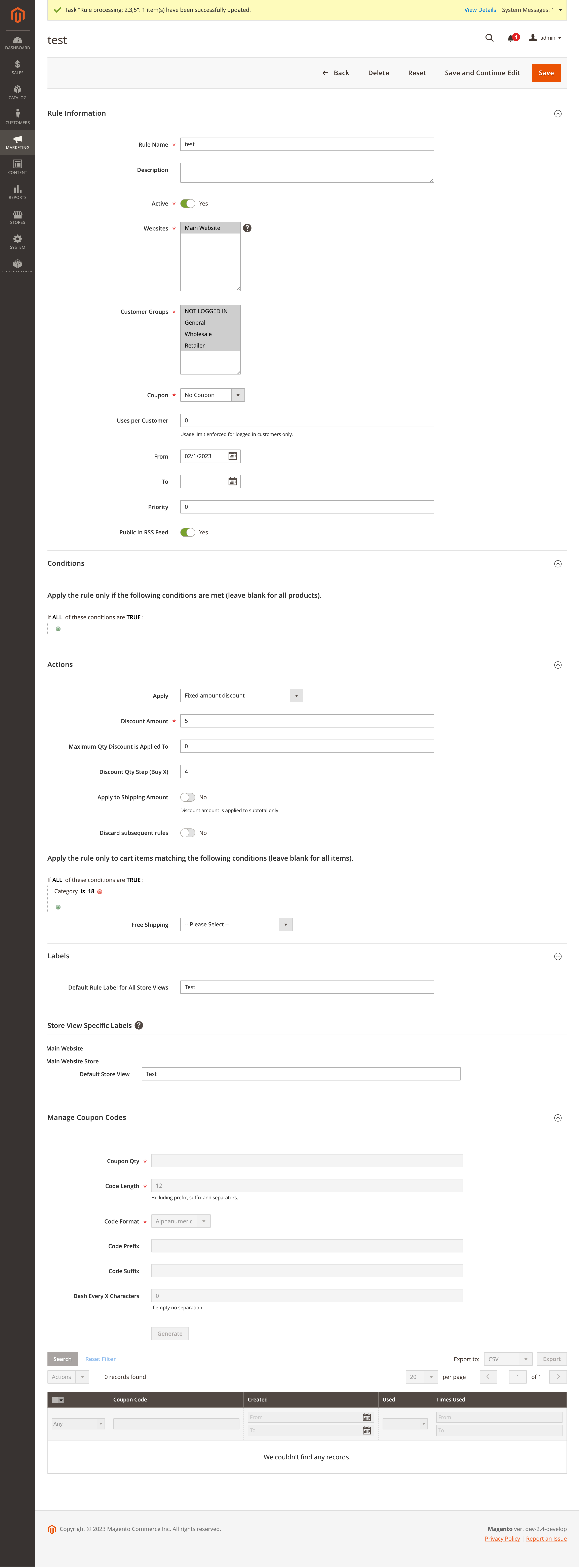 Sales rule is applied even though discount step qty did not pass. · Issue #36756 · magento ...