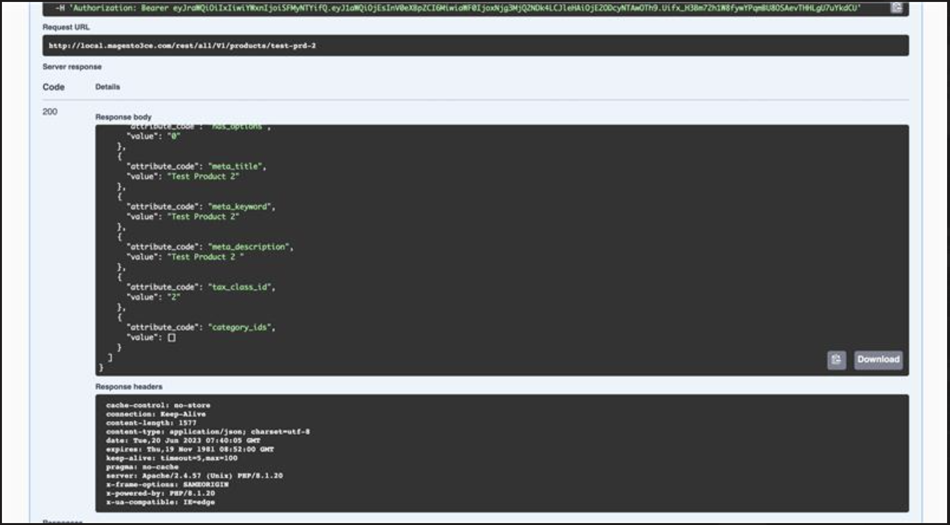 Custom Multiselect Attribute With Custom Source On Product Level Is Not Being Saved By The Rest