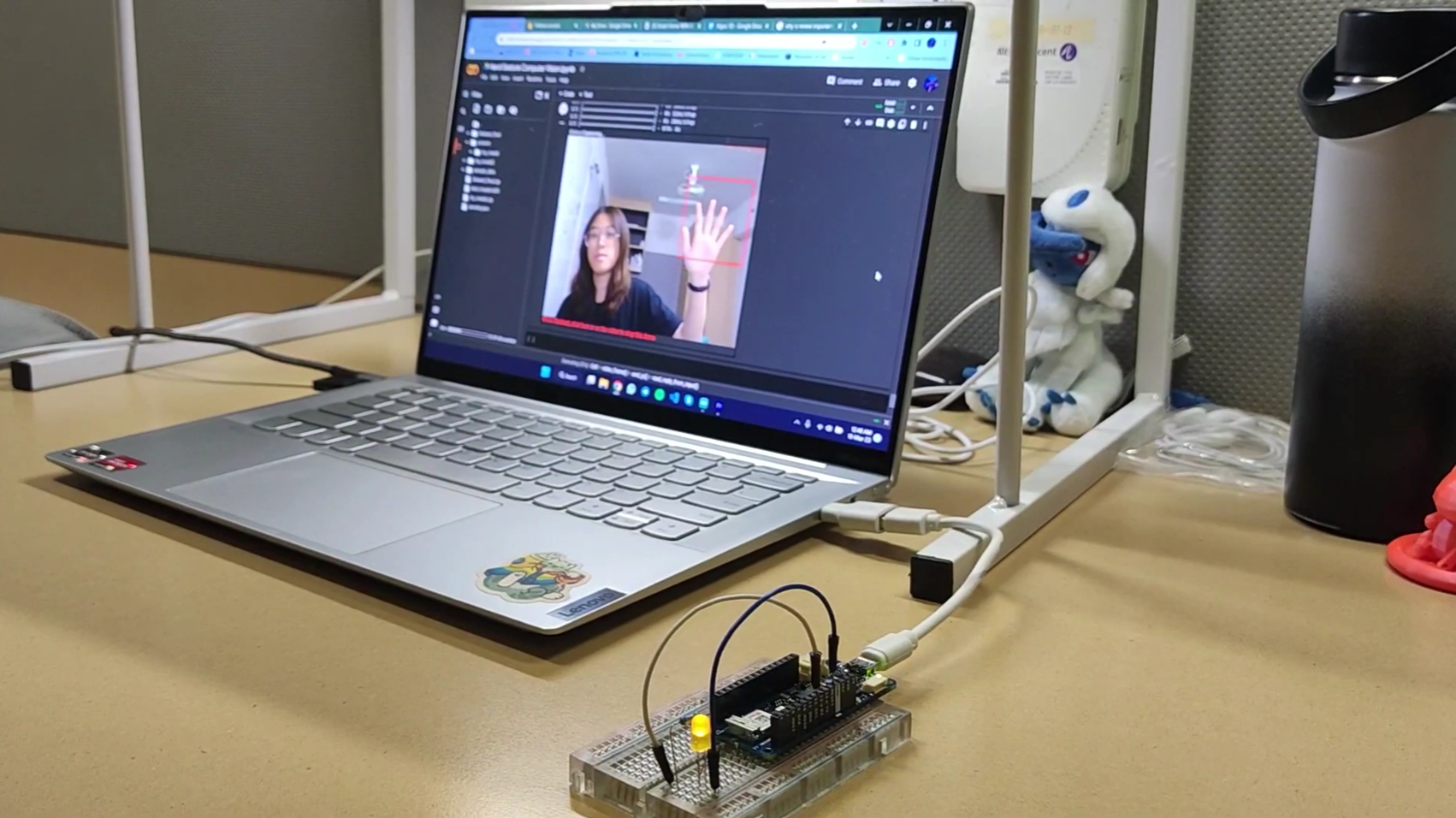GitHub - Jaywhisker/Hand-Gesture-Computer-Vision-with-Arduino