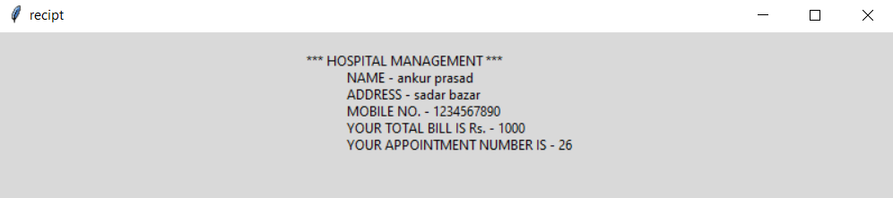 GitHub - shubhijn/Hospital-management-python