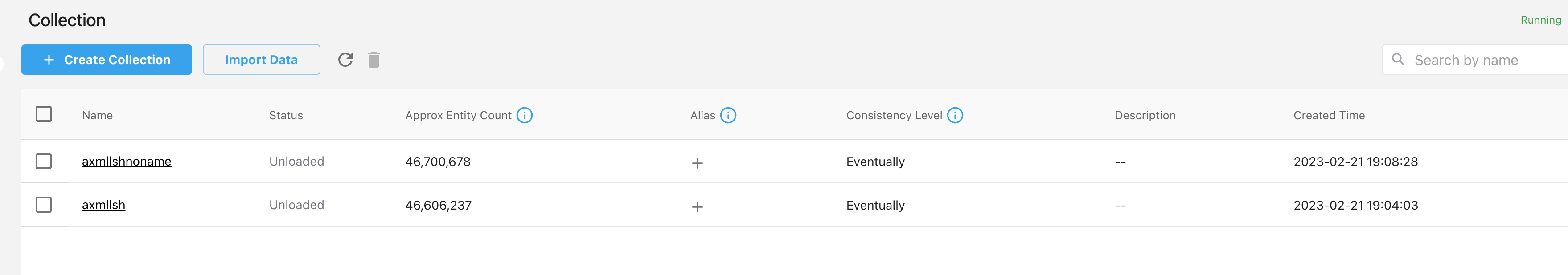 [Bug]: collection entity count incorrect · Issue #22328 · milvus-io/milvus · GitHub