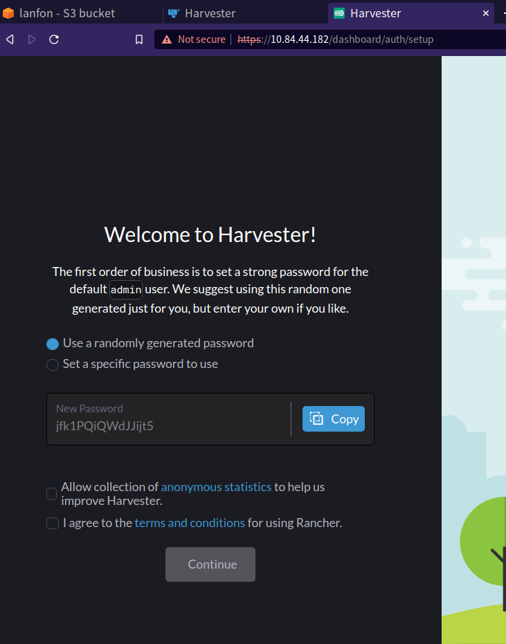 [FEATURE] login page of bootstrap password · Issue #1362 · harvester ...