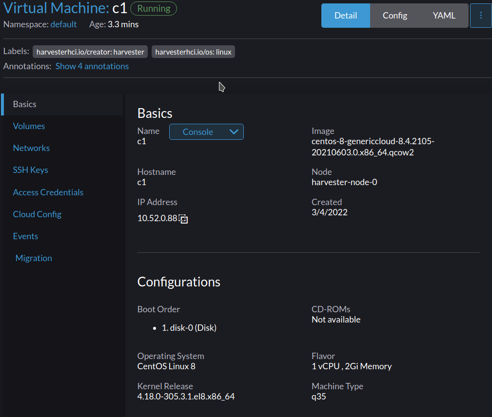 [BUG] VM(CentOS 8) with "Install guest agent" enabled cannot show correct information from the ...