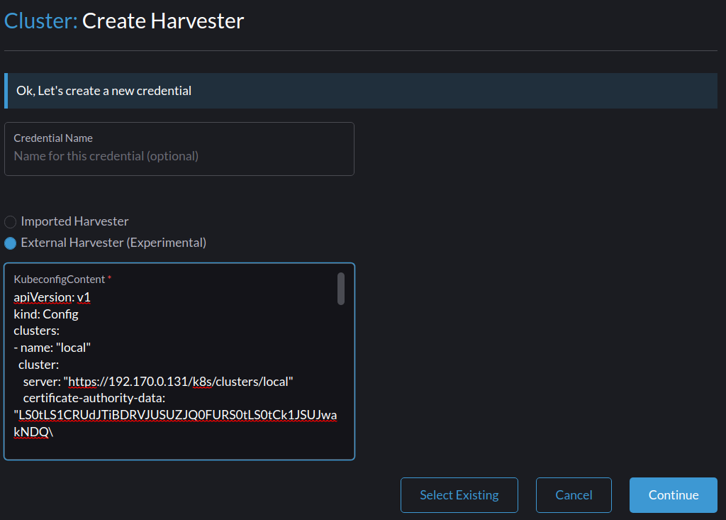 Unable to provision harvester rke2 cluster from rancher, stuck in provisioning on bootstrap node ...