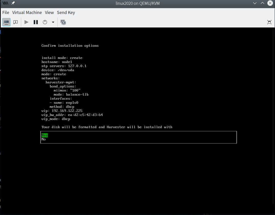 [BUG] Invalid NTP server could be assigned in ISO install · Issue #2367 · harvester/harvester ...
