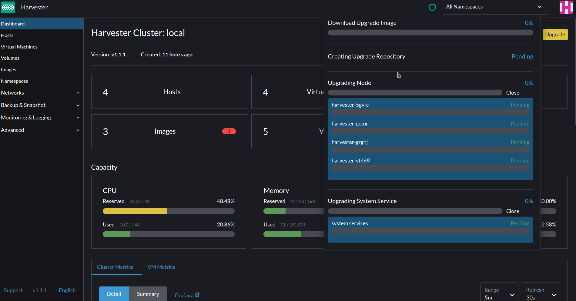 Backport V11 Bug No Error Displayed When Upgrading To Use An Invalid Download Url · Issue