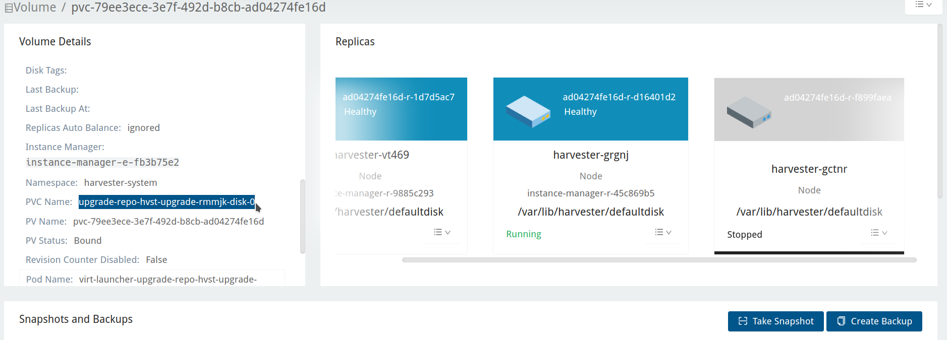 [BUG] Upgrade stuck in waiting the degraded volume that not start rebuilding · Issue #3526 ...