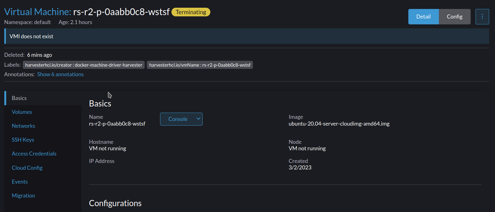 [BUG] RKE2 cluster stuck in *Deleting* State after Harvester upgraded · Issue #3572 · harvester ...