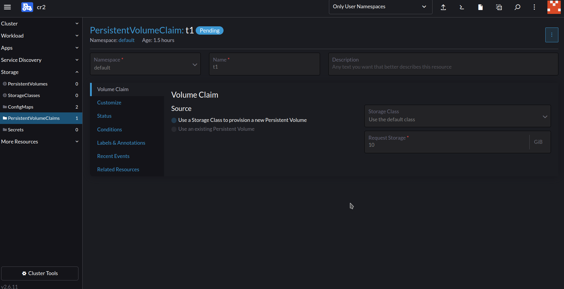 Bug Unable To Create Pvc In Rke2 Cluster · Issue 3647 · Harvesterharvester · Github 1855