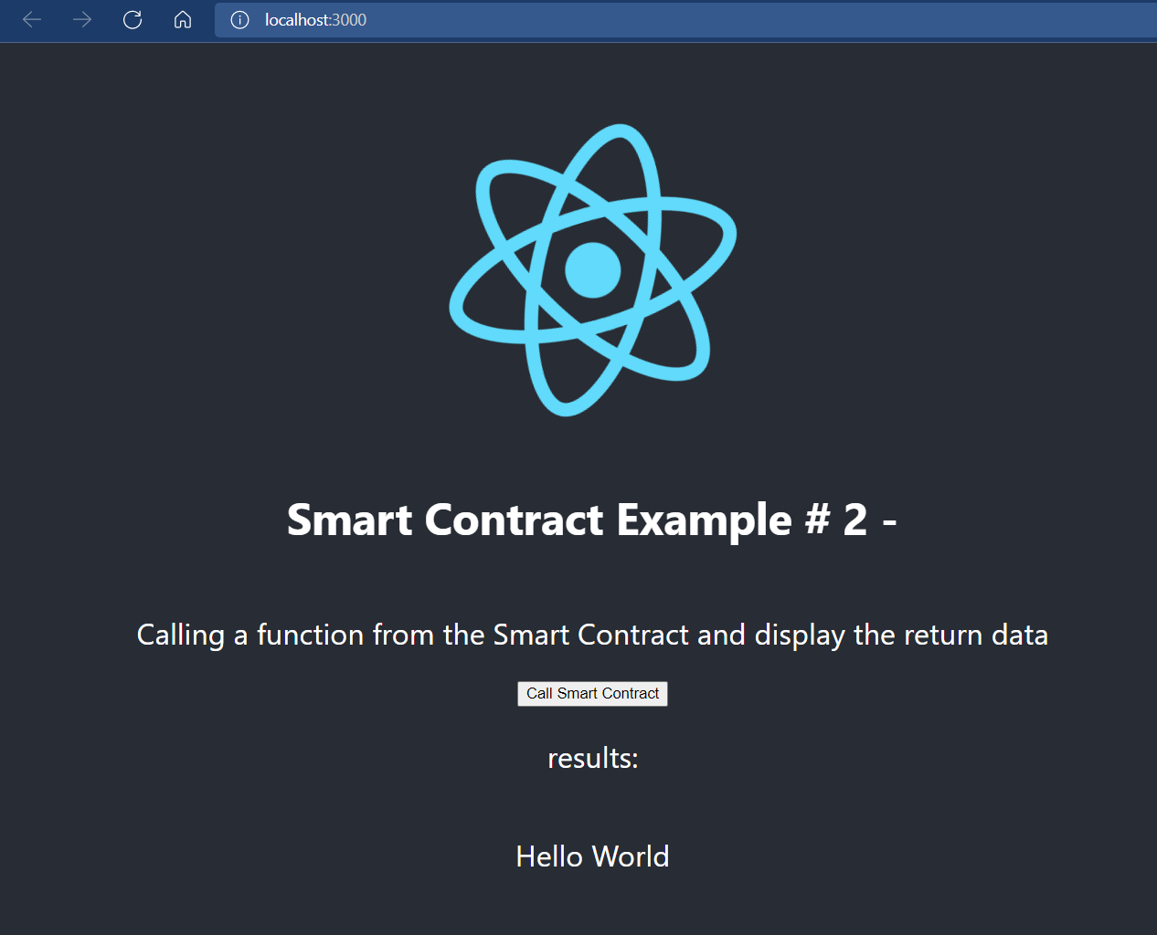 GitHub - theblock-dev/SimpleSC2: simple react app calling a function from ethereum smart contract