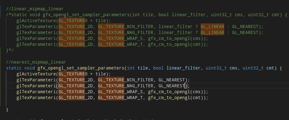 Texture filtering feature request · Issue #124 · sm64pc/sm64ex · GitHub