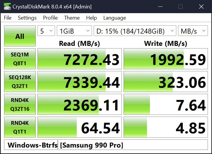Performance - NTFS vs WinBtrfs · Issue #65 · maharmstone/btrfs · GitHub