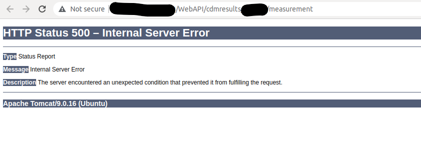 measurement Error loading report · Issue #1957 · OHDSI/WebAPI · GitHub
