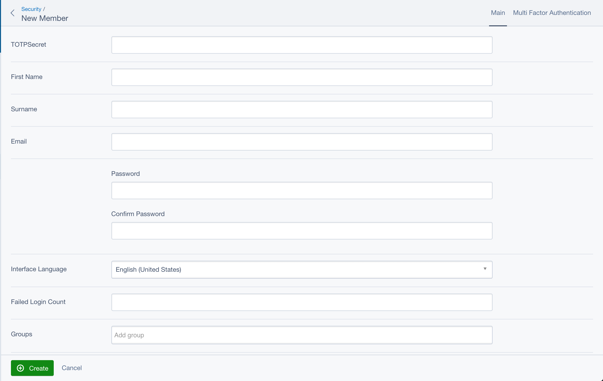 Users Not In The Db Yet Shouldnt Have A Totpsecret Field · Issue 20 7720