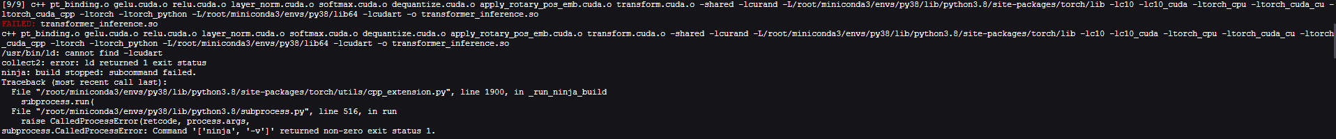 [BUG] Cannot build transformer_inference extension · Issue #3171 · deepspeedai/DeepSpeed · GitHub