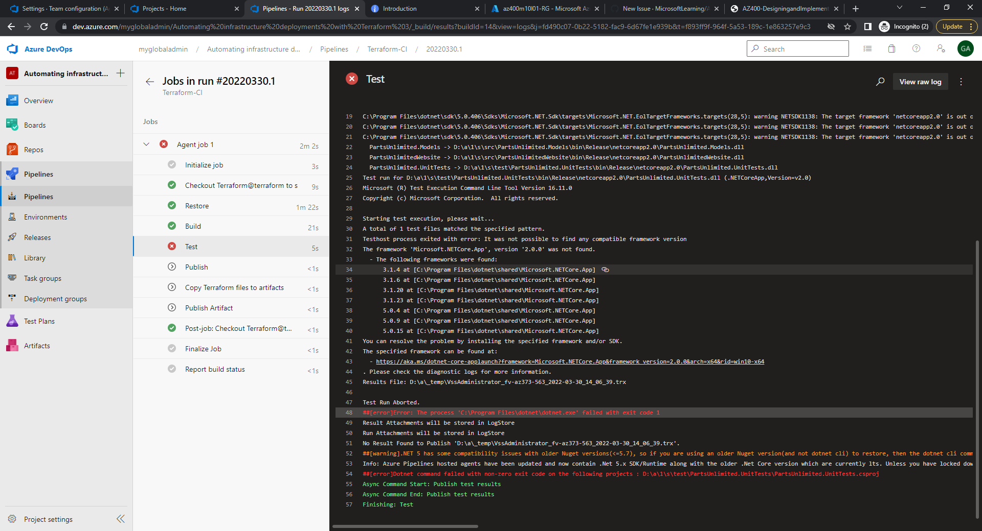 M00-LAB00: QUICK_DESCRIPTION · Issue #221 · MicrosoftLearning/AZ400 ...
