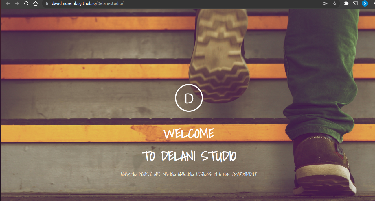 GitHub - davidmusembi/Delani-studio: Delani Studio is a site built to practice concepts learned ...