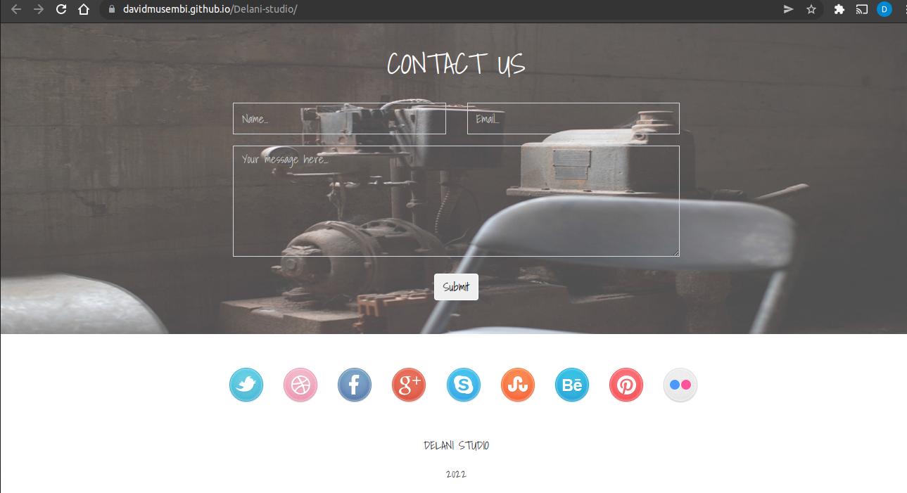 GitHub - davidmusembi/Delani-studio: Delani Studio is a site built to practice concepts learned ...