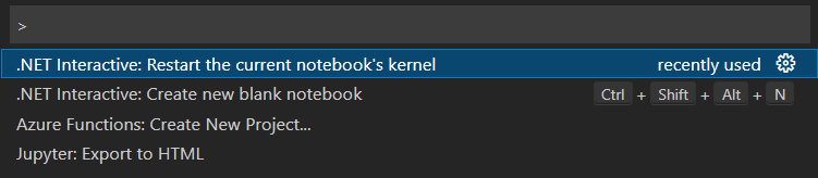 Restart Kernel for C# notebooks · Issue #2032 · dotnet/interactive · GitHub