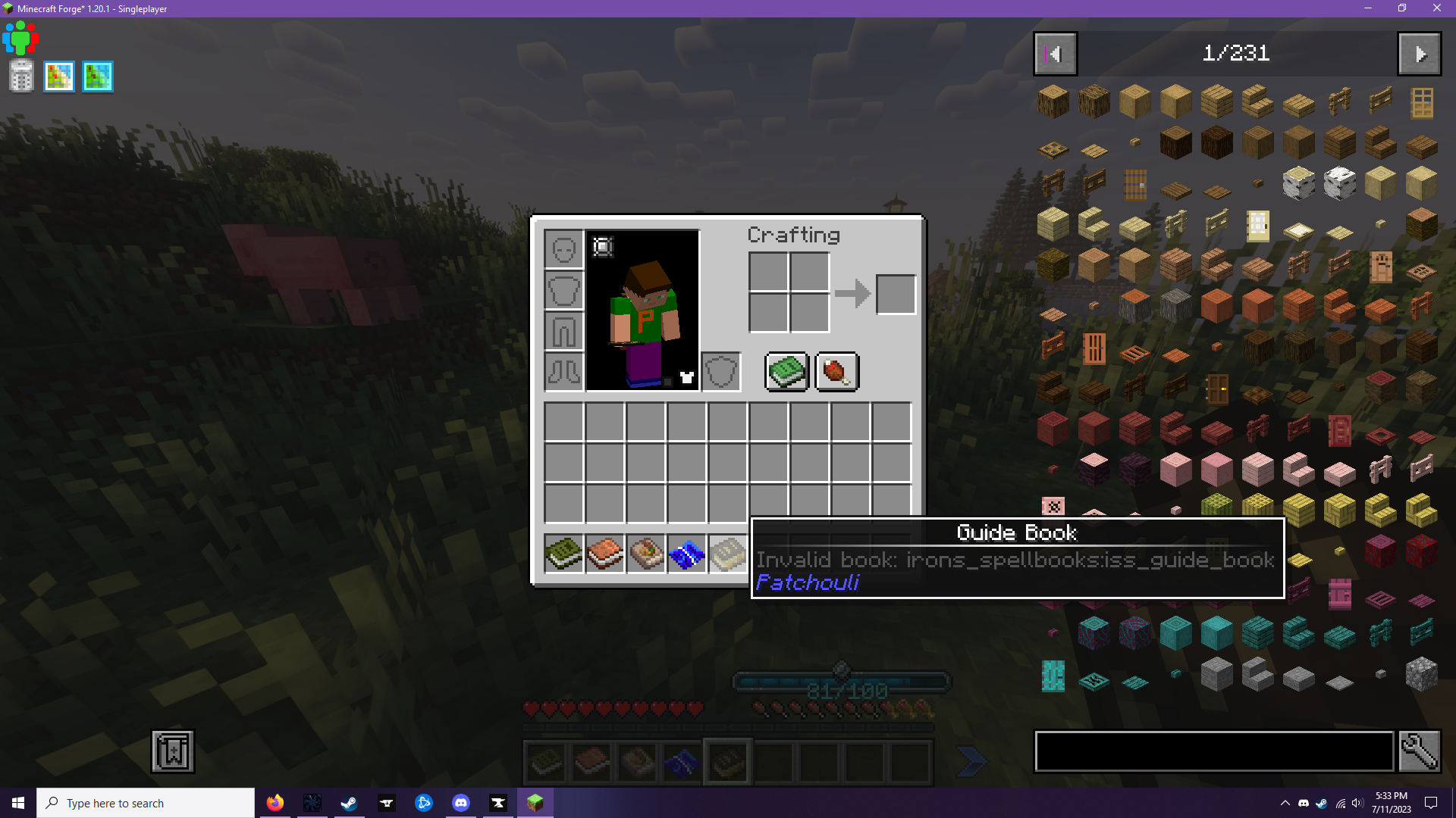 [Bug] Patchouli Book doesn't work · Issue #92 · iron431/Irons-Spells-n-Spellbooks · GitHub