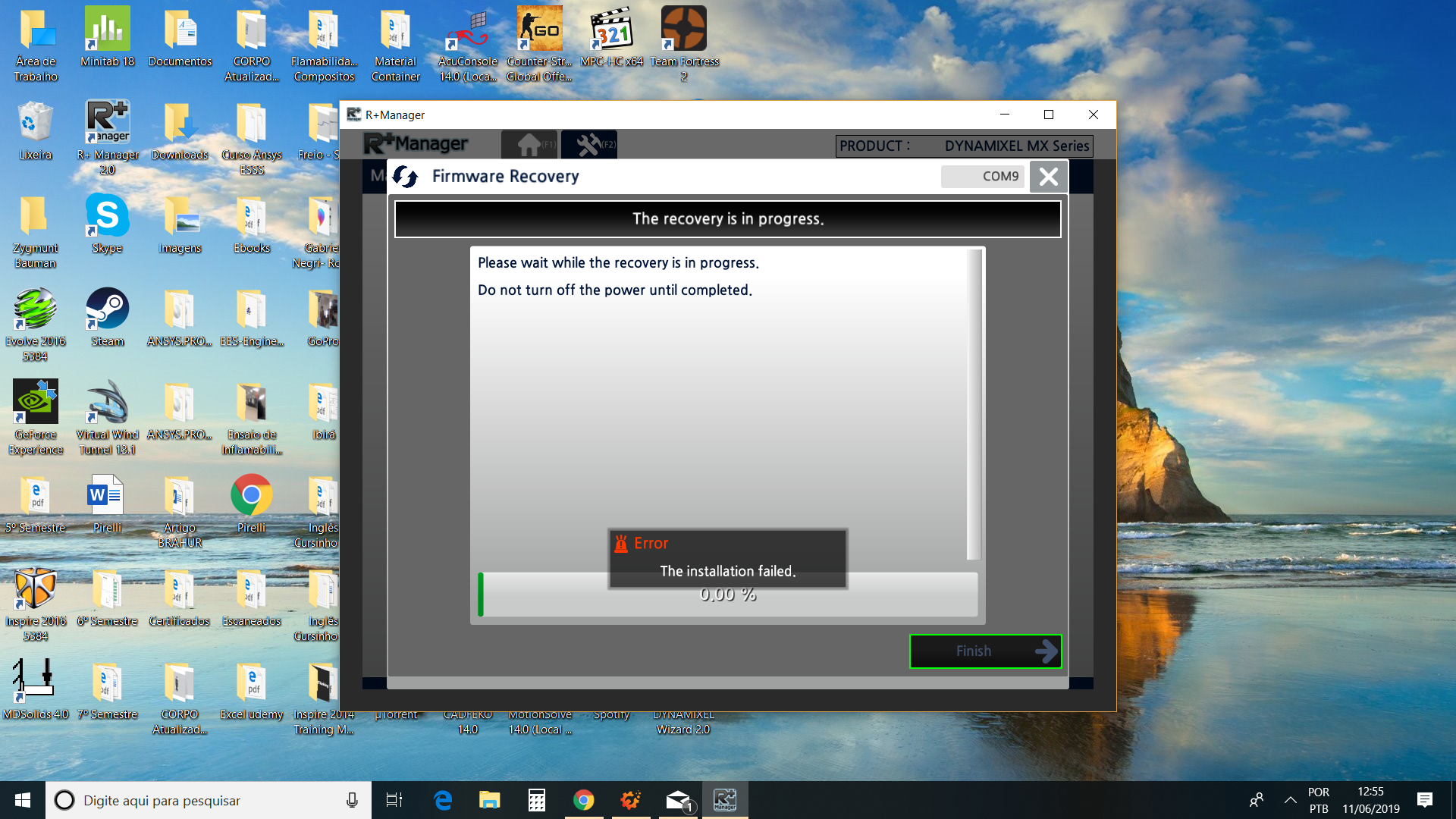 Failed To Read Dynamixel Mx 106 After Failing Firmware Update · Issue 251 · Robotis Git