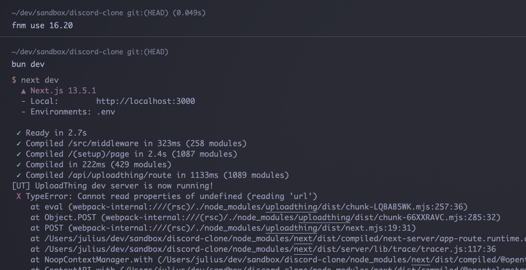 [Bug]: TypeError: Cannot read properties of undefined (reading 'url') · Issue #374 · pingdotgg ...