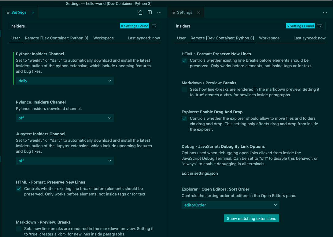 Cannot Install Insiders In A Remote Session Docker · Issue 15145 · Microsoftvscode Python 