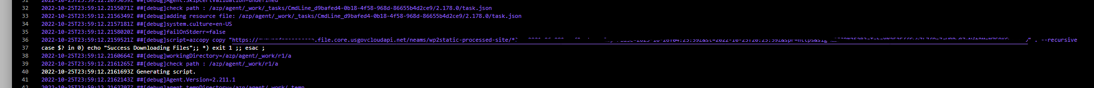 Secure Variables Are Showing In Output · Issue 4008 · Microsoft Azure Pipelines Agent · Github
