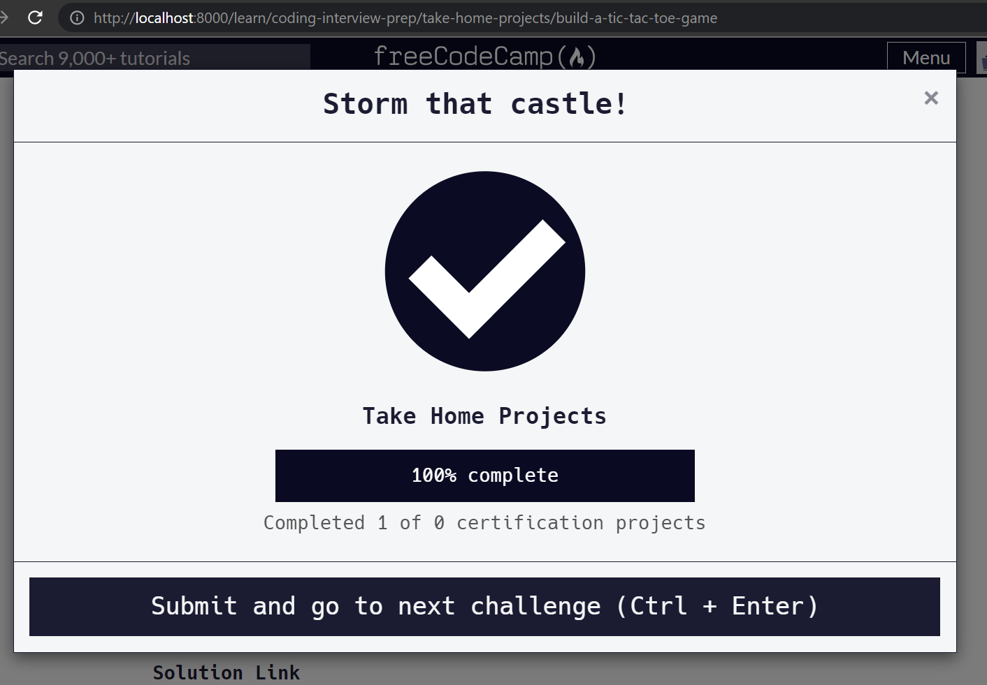 take-home-projects progress bar · Issue #49449 · freeCodeCamp/freeCodeCamp · GitHub