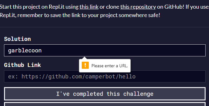 Project Submission Throws Uncaught Error · Issue 39729 · Freecodecampfreecodecamp · Github 2803