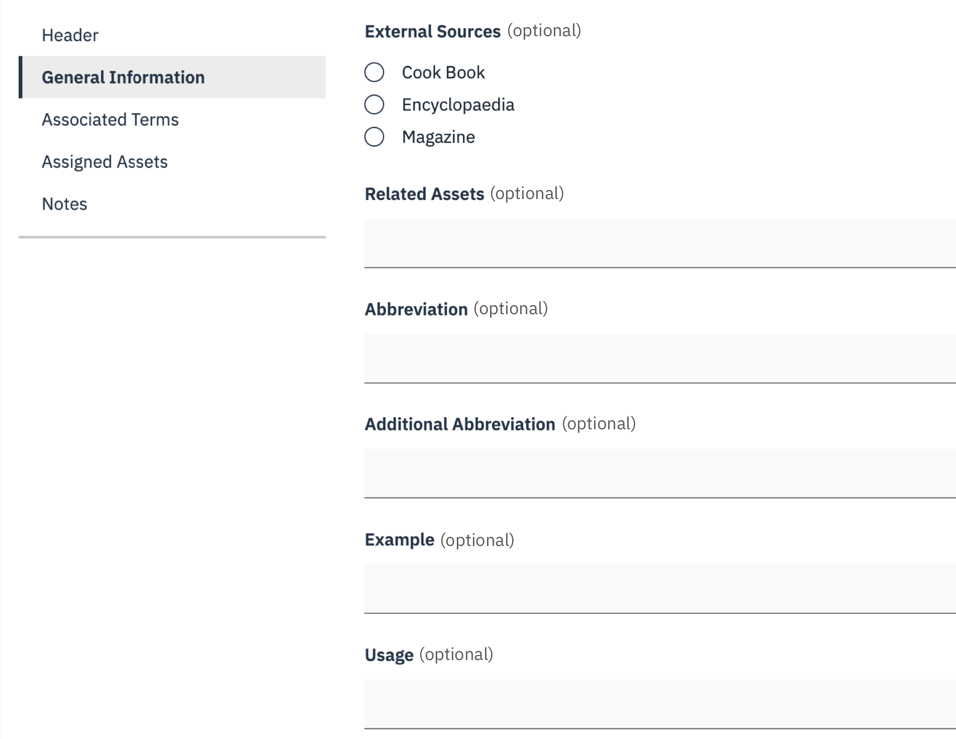 Forms With Required Field Indicators For More Technical Applications