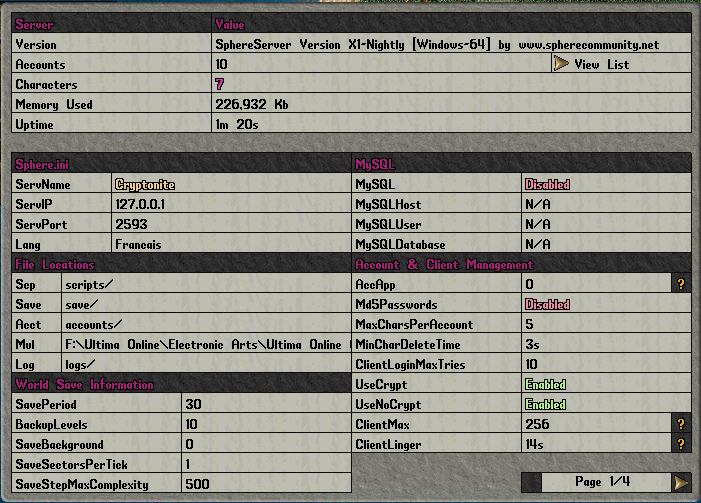 GitHub - LuxionUO/SphereX-Vega: An Internal Game Master Assistant