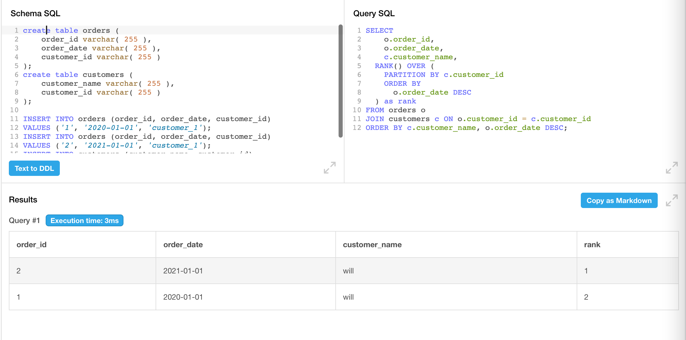Sqlglot 11 5 7 Failing To Parse `rank Over` · Issue 1479 · Tobymao Sqlglot · Github
