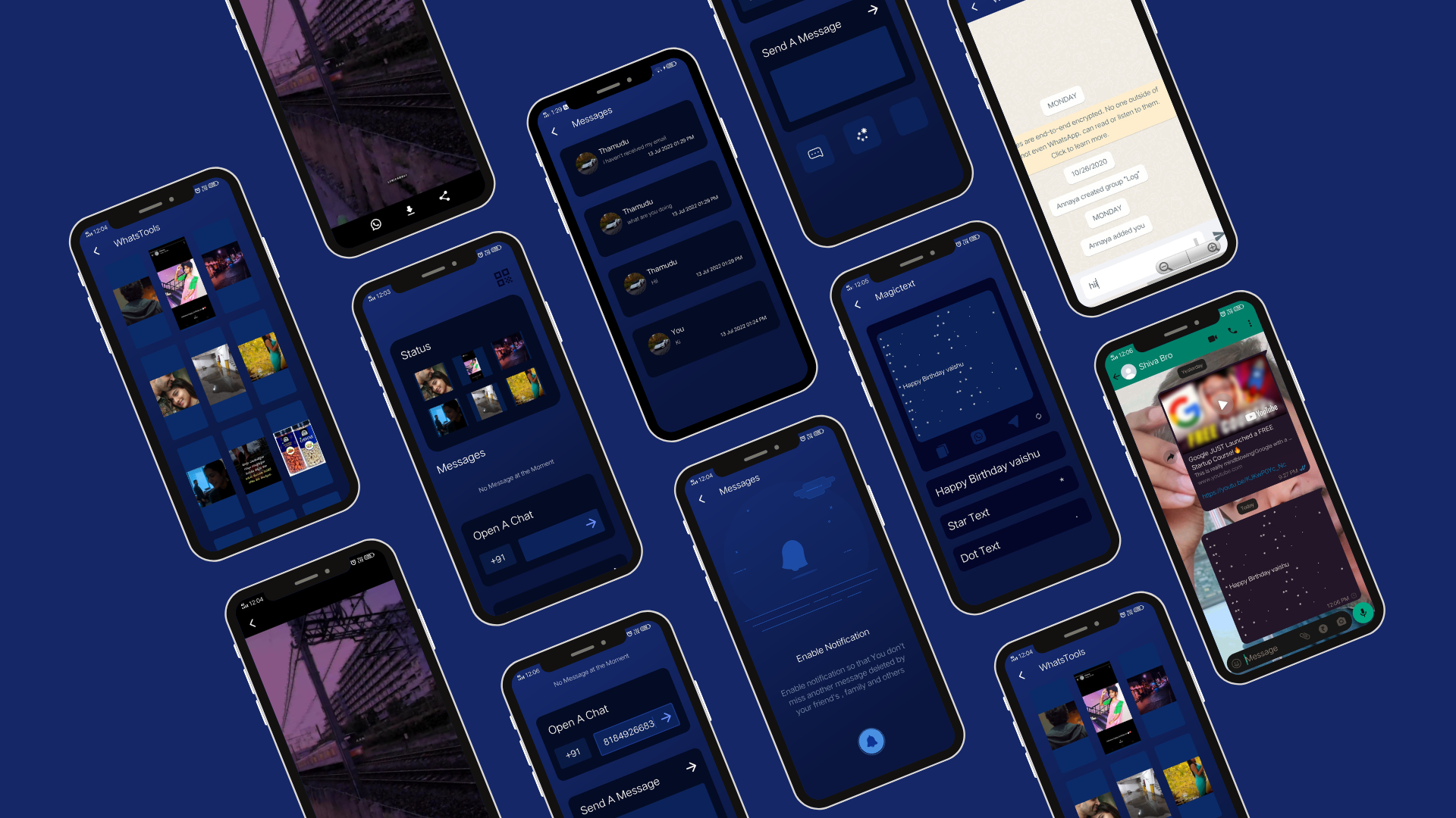 GitHub - venkat-clone/WhatsTools: An Tool App for Whatsapp, It will Allows you to see deleted ...