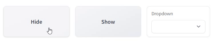 Textbox component not correctly hidden · Issue #3071 · gradio-app/gradio · GitHub