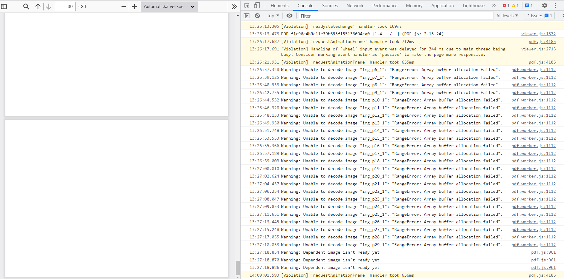Large pdf breaks on scroll · Issue #14420 · mozilla/pdf.js · GitHub