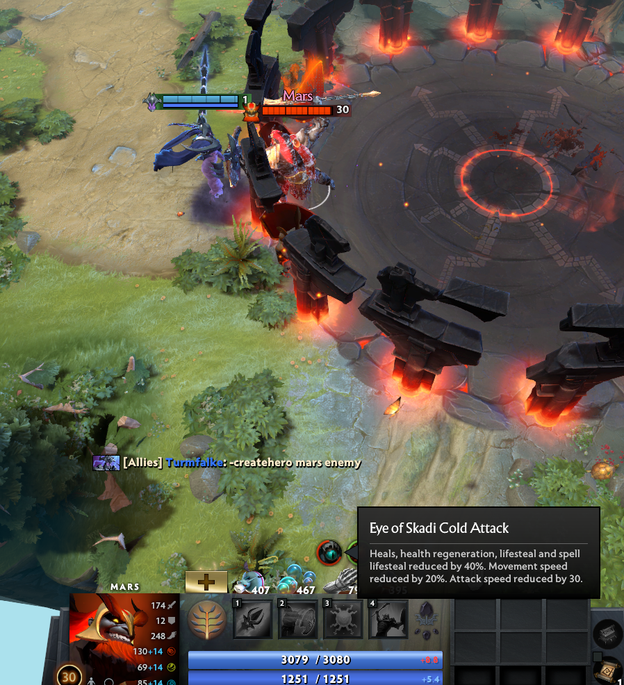Arcana Razor attacks through Mars arena when using melee attack animation · Issue #5661 ...
