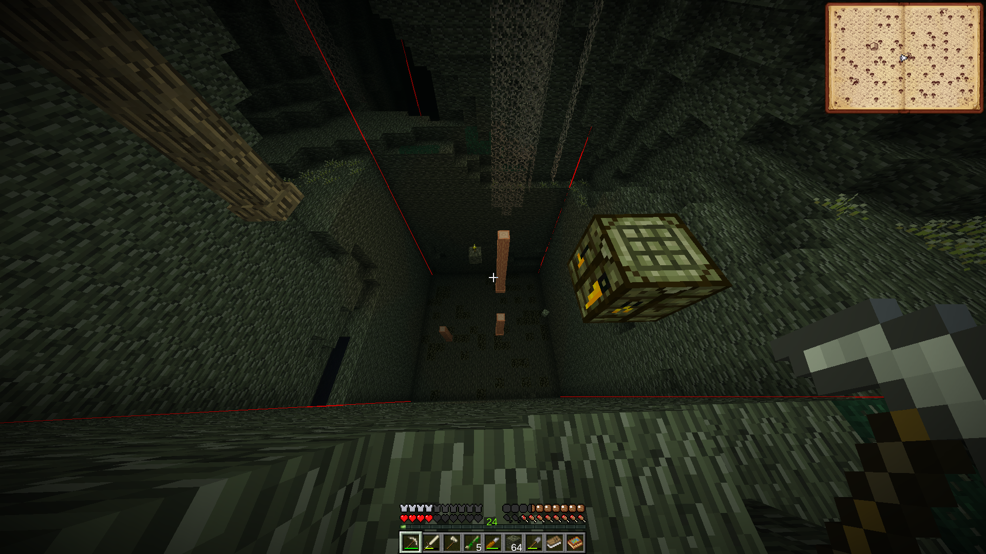 Gold samples, but no gold ore in the chunk · Issue #1556 · DarkPacks ...