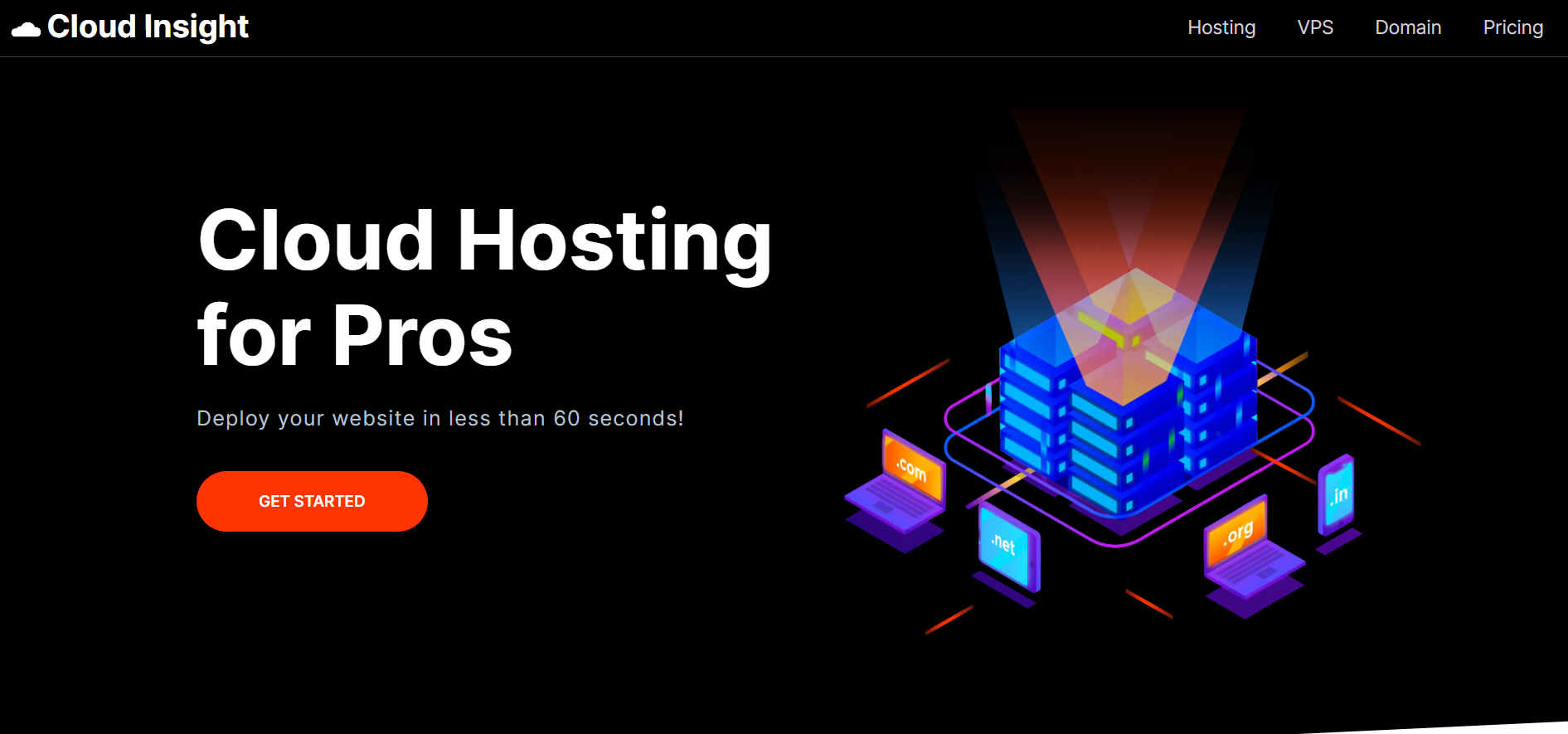 GitHub - SaiAshish-Konchada/CloudInsight: A Cloud Website using Pure HTML, CSS