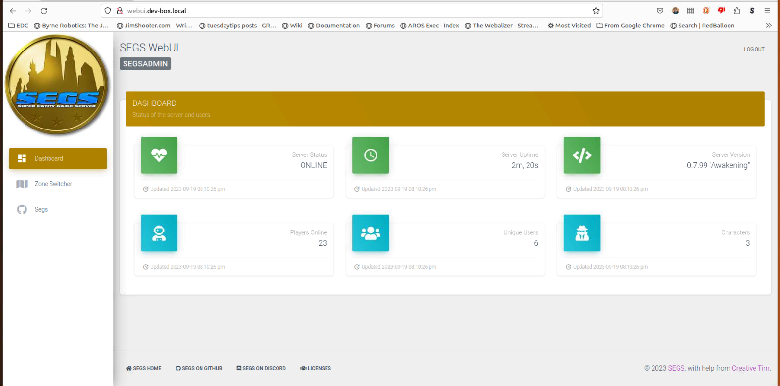 Add Players Online to AdminRPC calls · Issue #26 · Segs/WebUI · GitHub
